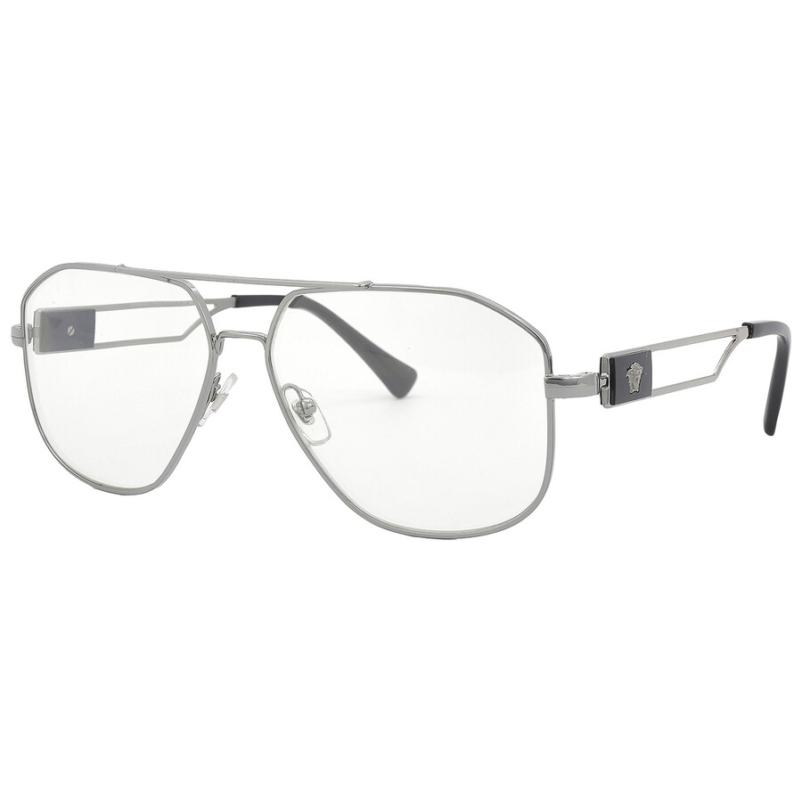 Versace Demo Aviator Men's Eyeglasses VE1287 1001 57 8056597800488 ...