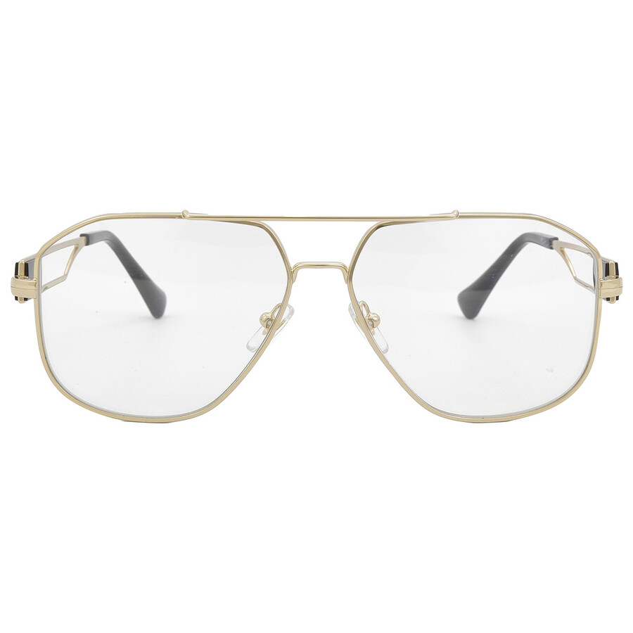 Versace Demo Aviator Men's Eyeglasses VE1287 1002 57 VE1287 1002 57 ...