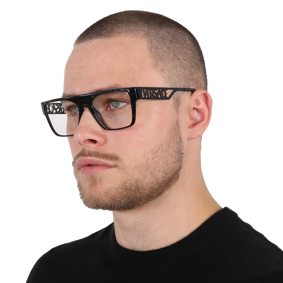 Versace Demo Browline Men's Eyeglasses VE3326U 5380 55 8056597725132 ...