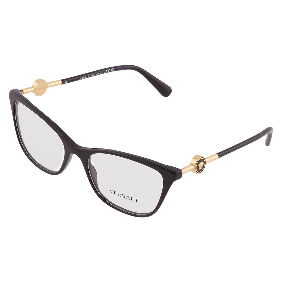 Versace Demo Cat Eye Ladies Eyeglasses VE3293 GB1 55 8056597344395 ...