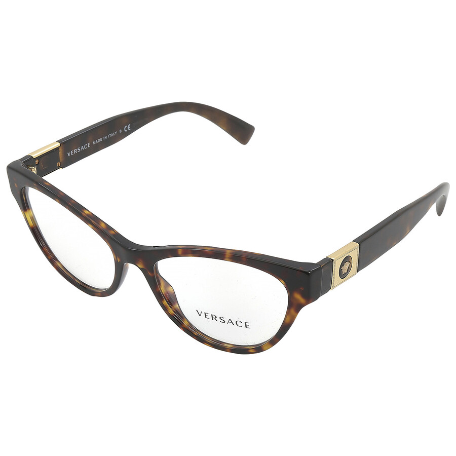 Versace Demo Cat Eye Ladies Eyeglasses VE3296 108 54 8056597340977 ...