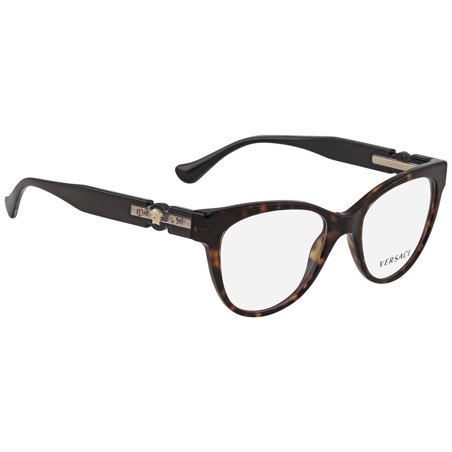 Versace Demo Cat Eye Ladies Eyeglasses VE3304 108 51 8056597535854 ...