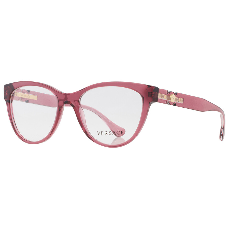 Versace Demo Cat Eye Ladies Eyeglasses VE3304 5357 53 8056597850889 ...
