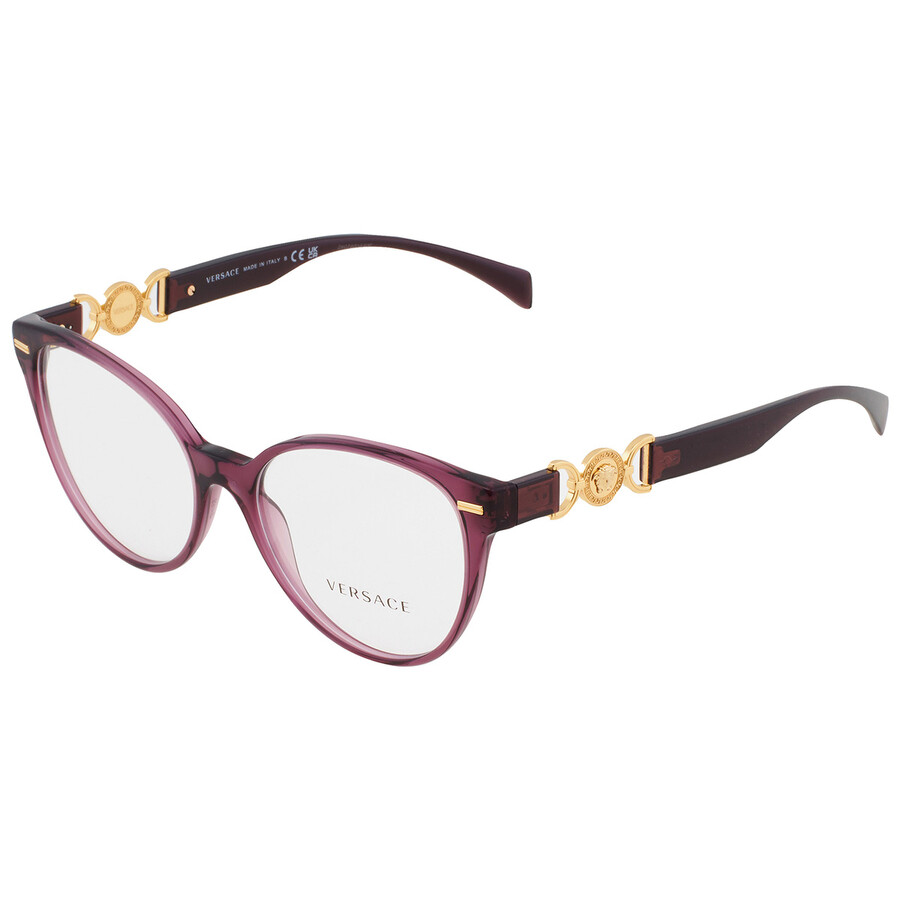 Versace Demo Cat Eye Ladies Eyeglasses VE3334 5220 55 8056597829489 ...