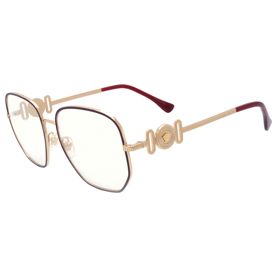 Versace Demo Geometric Eyeglasses VE1283 1480 56 8056597683340 ...