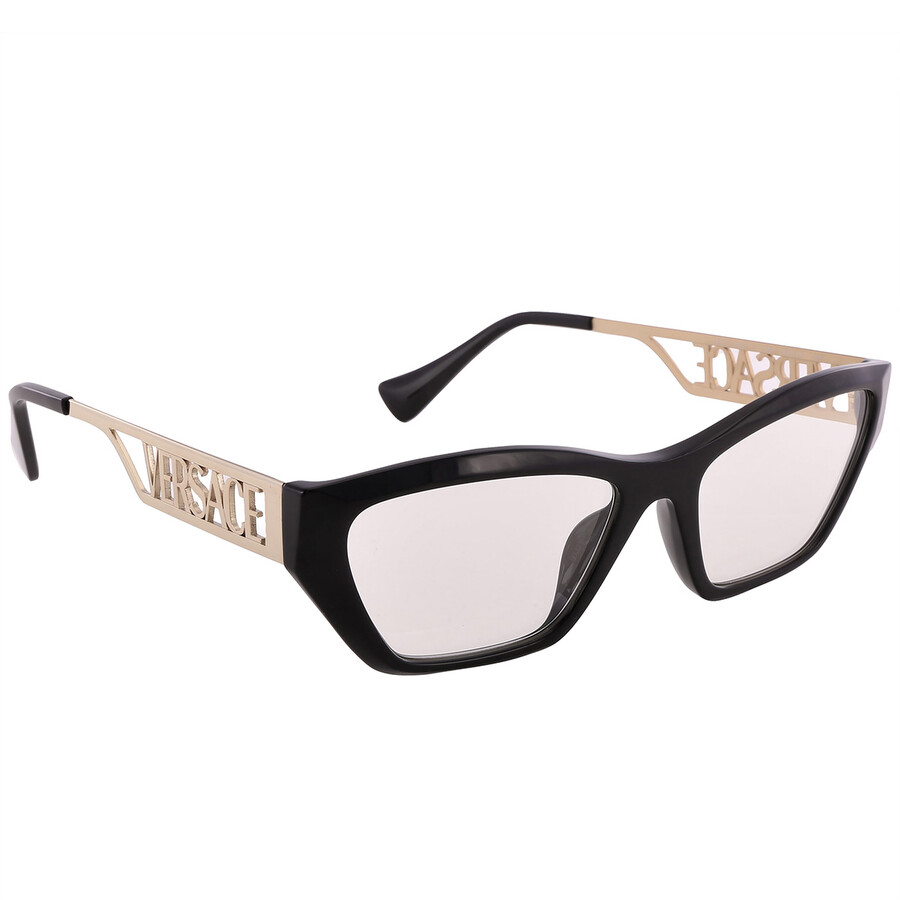 Versace Demo Irregular Ladies Eyeglasses VE3327U GB1 55 8056597712521 ...