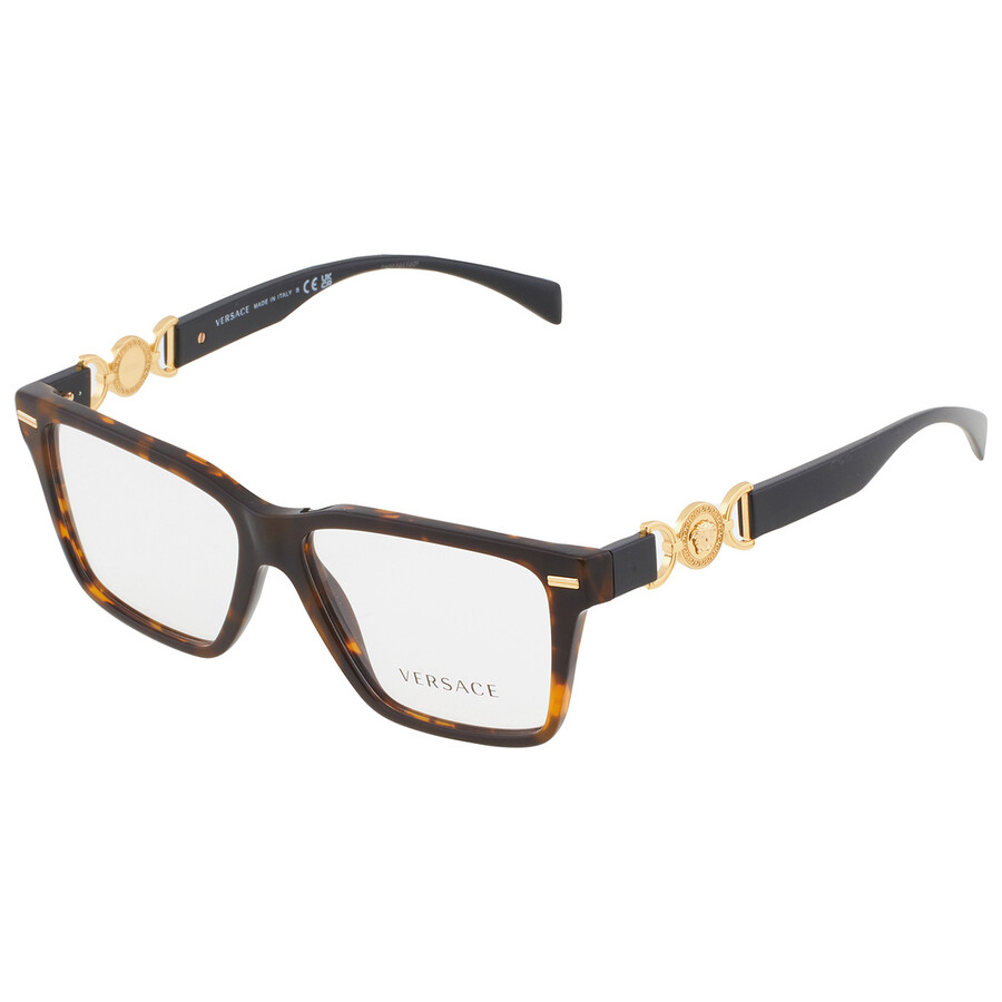 Versace Demo Rectangular Ladies Eyeglasses VE3335 5404 54 VE3335 5404 ...