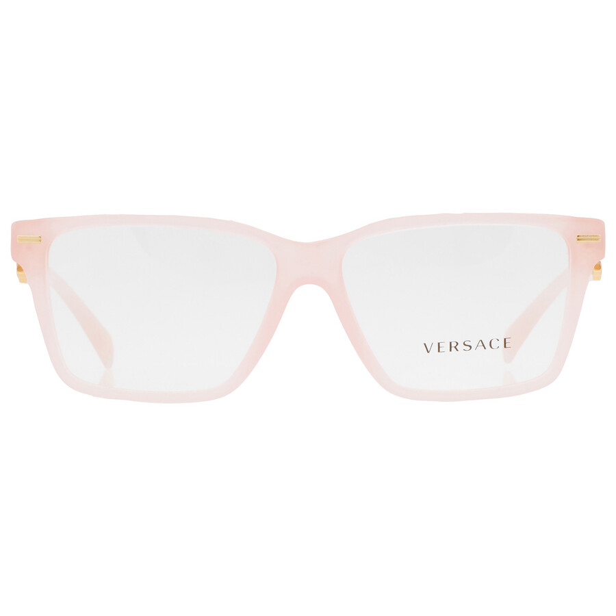Versace Demo Rectangular Ladies Eyeglasses VE3335 5405 56 8056597830003 - Eyeglasses - Jomashop