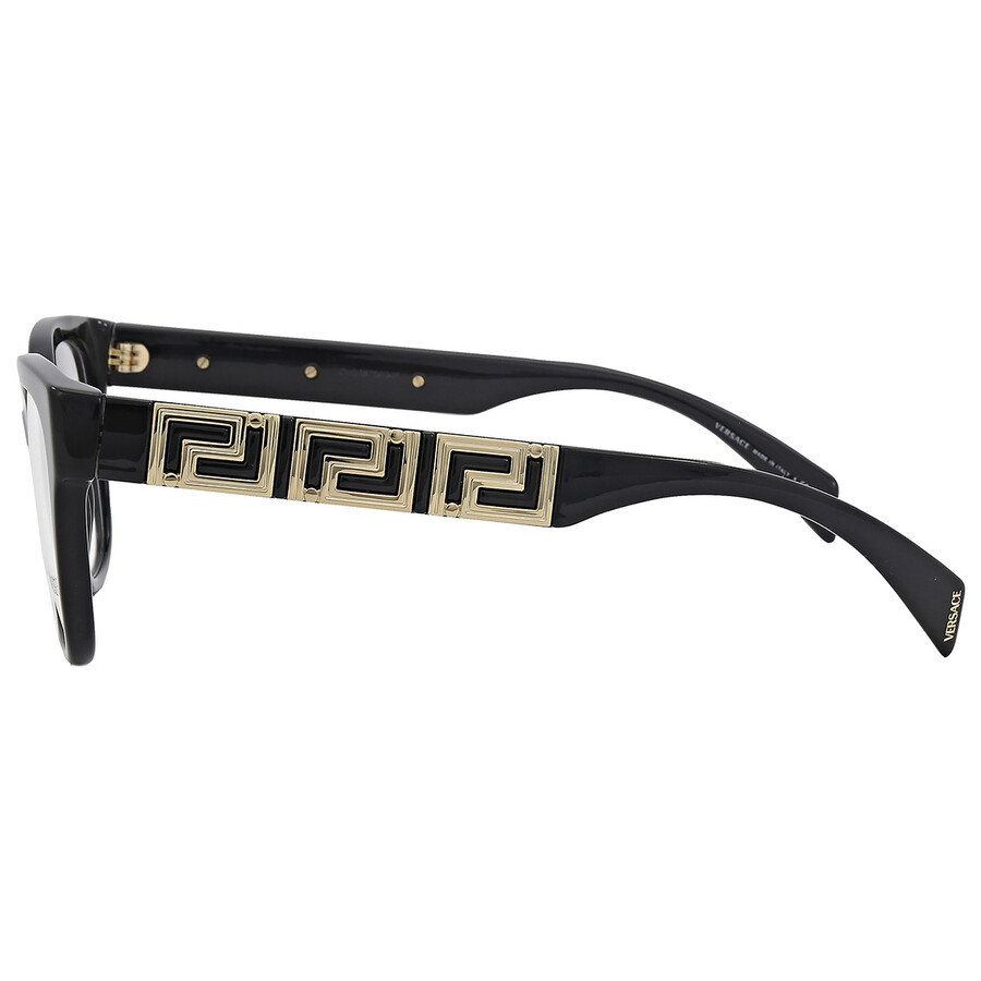 Versace Demo Rectangular Ladies Eyeglasses VE3338 GB1 54 8056597831451 ...