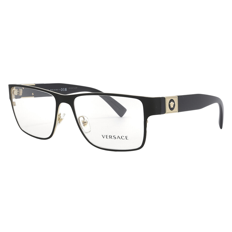 Versace Demo Rectangular Men's Eyeglasses VE1274 1436 57 8056597896658 ...