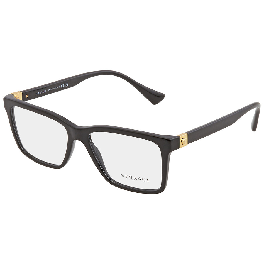 Versace Demo Rectangular Men's Eyeglasses VE3328 GB1 56 8056597727518 ...