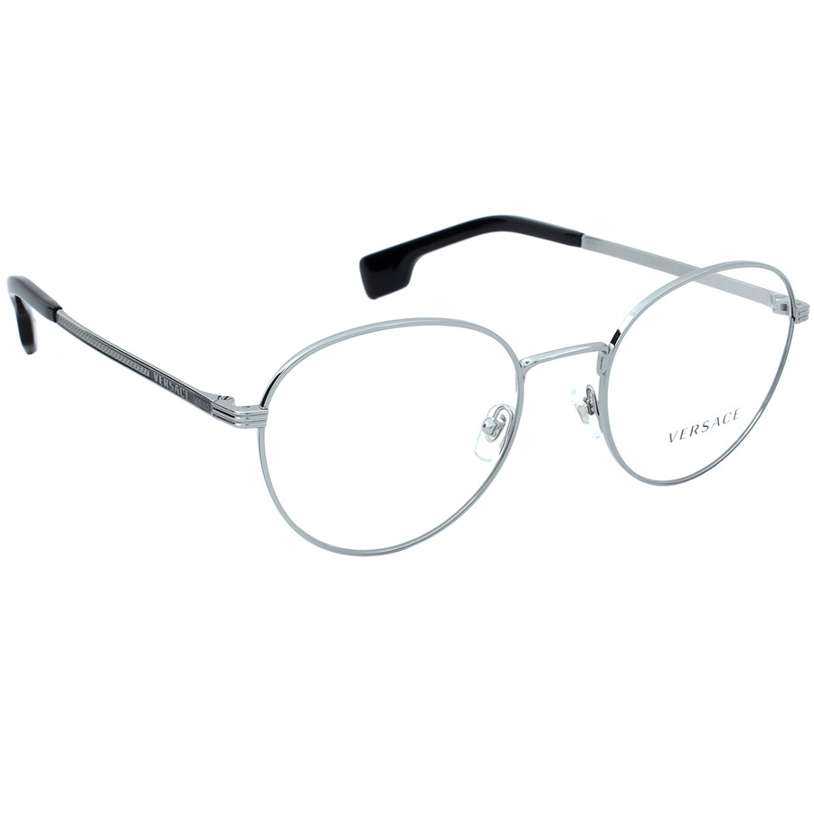 Versace Demo Round Men's Eyeglasses VE1279 1001 53 8056597640510 ...