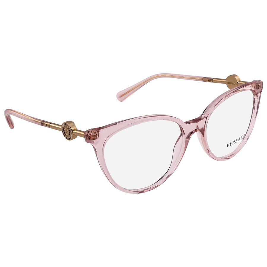 Versace Demo Square Ladies Eyeglasses VE3298B 5339 55 VE3298B 5339 55 8056597385268 - Eyeglasses ...