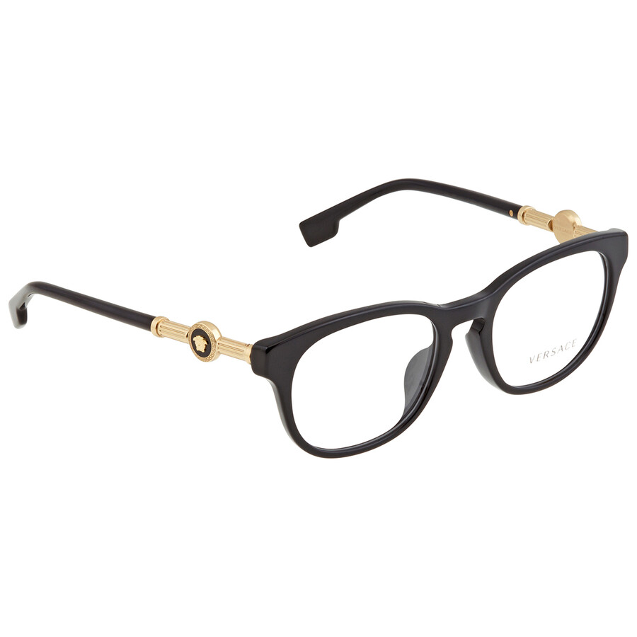 Versace Demo Square Ladies Eyeglasses VE3310F GB1 52 8056597550819 - Eyeglasses - Jomashop