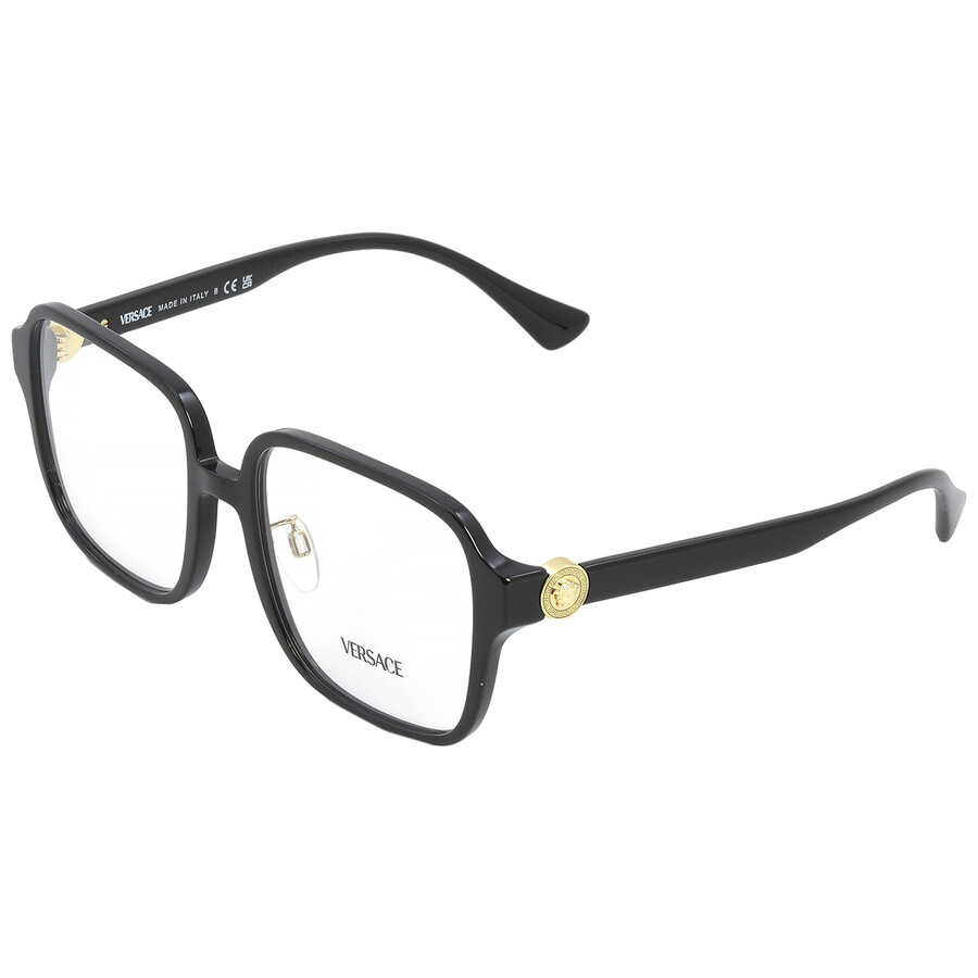Versace Demo Square Ladies Eyeglasses VE3333D GB1 56 8056597730723 - Jomashop