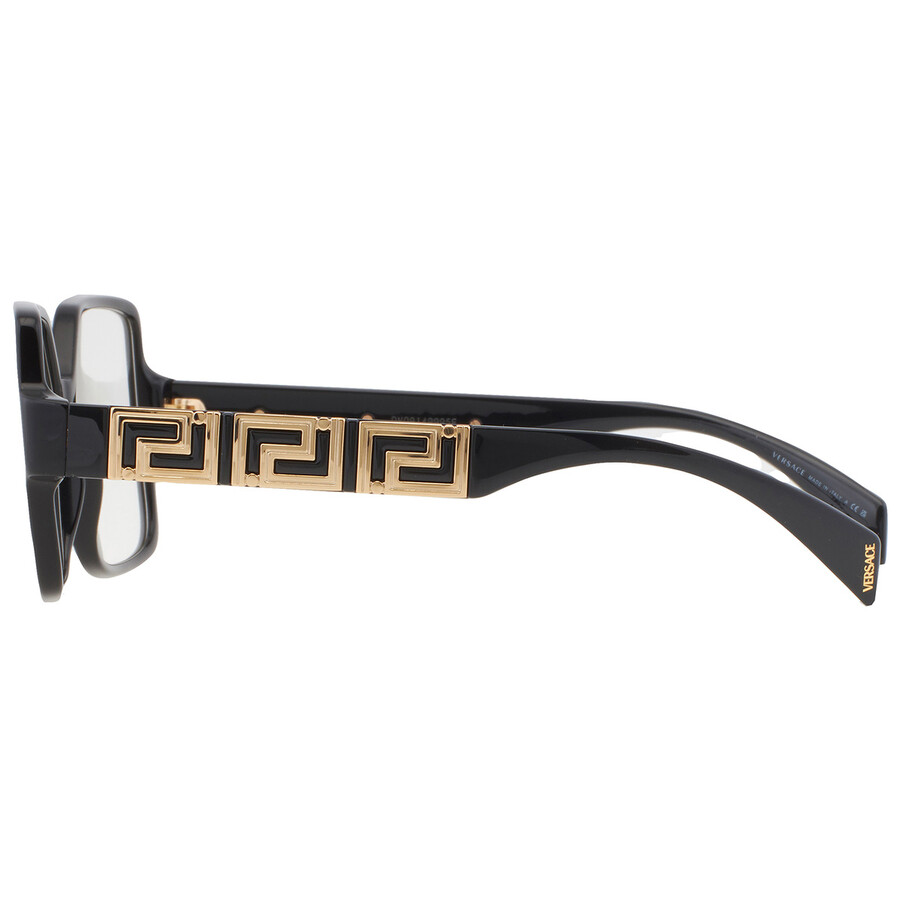 Versace Demo Square Ladies Eyeglasses VE3337 GB1 55 8056597830928 - Eyeglasses - Jomashop