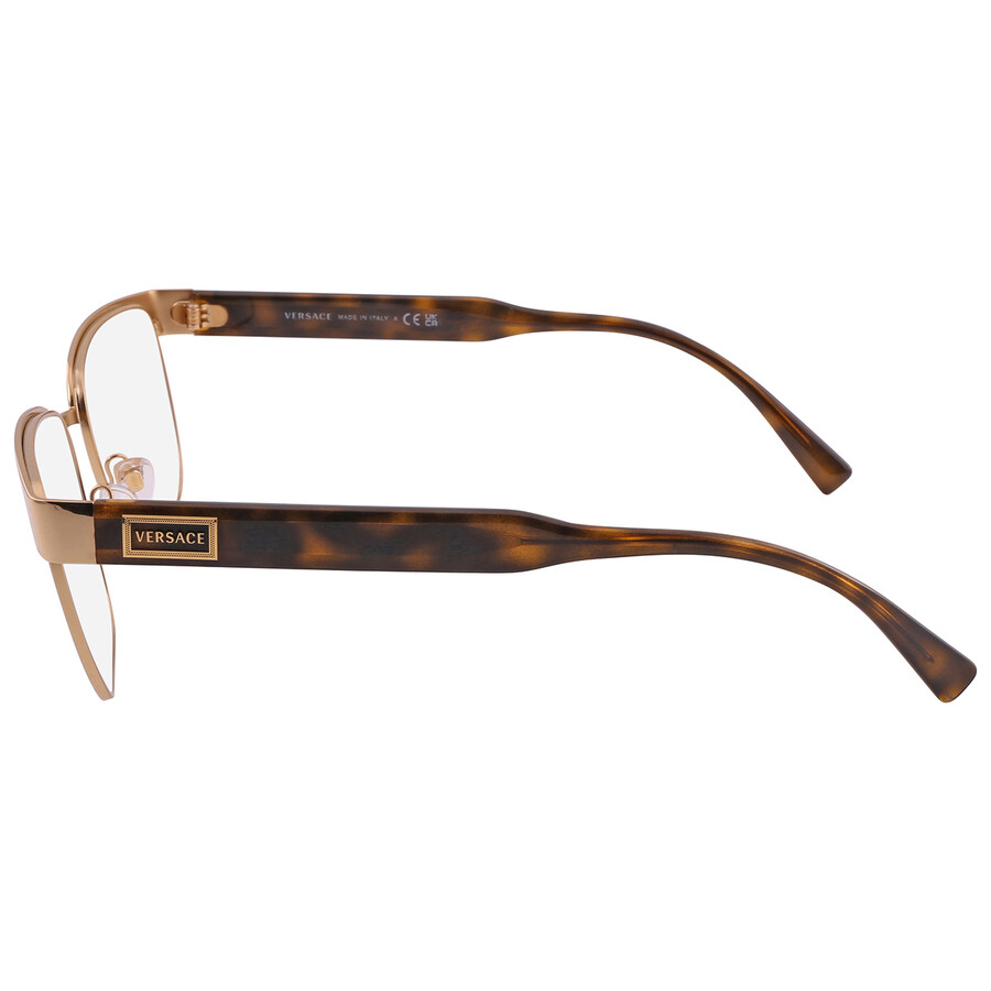 Versace Demo Square Men's Eyeglasses VE1264 1460 56 8056597561174 ...