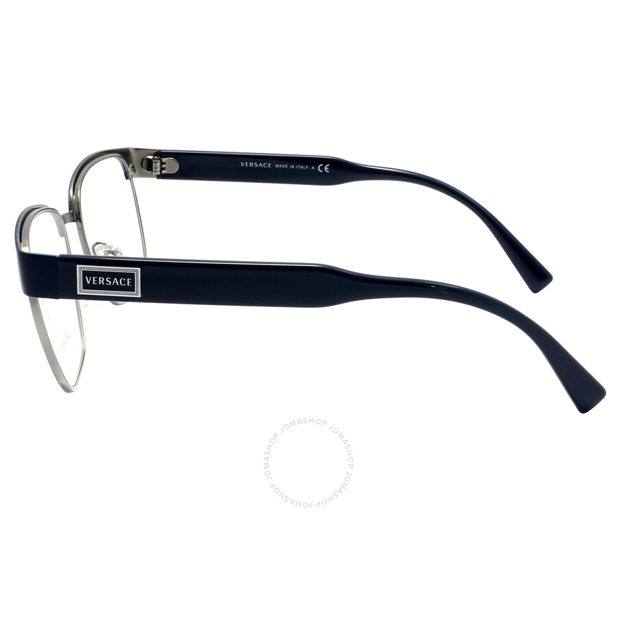 Versace Demo Square Men's Eyeglasses VE1264 1462 54 8056597122528 ...