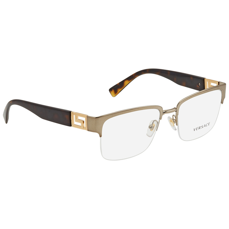 Versace Demo Square Men's Eyeglasses VE1272 1316 54 8056597343824 ...