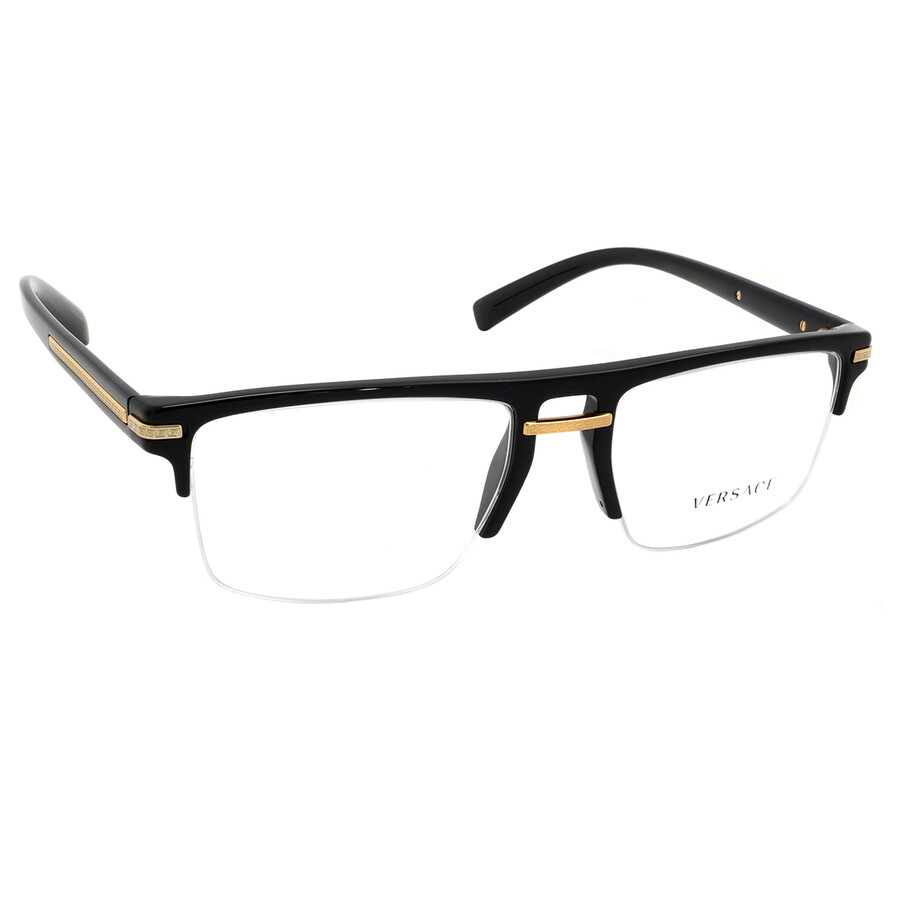 Versace Demo Square Men's Eyeglasses VE3269 GB1 55 8056597031080 ...