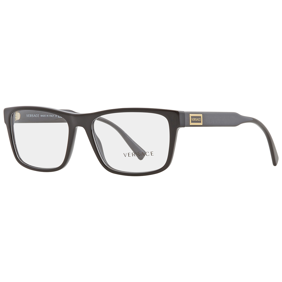 Versace Demo Square Men's Eyeglasses VE3277 GB1 57 8056597561204 ...