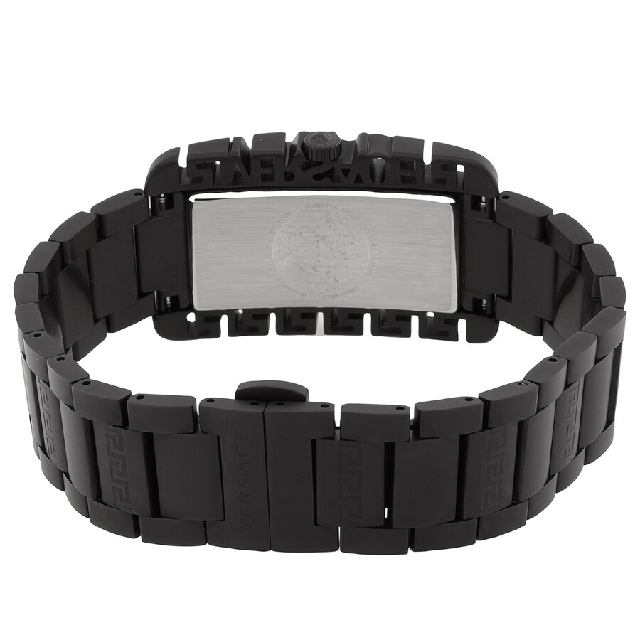 Versace Flair Gent Quartz Black Dial Unisex Watch VE7D00423 ...