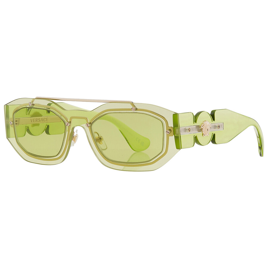 Versace Green Irregular Unisex Sunglasses VE2235 1252/2 51 ...