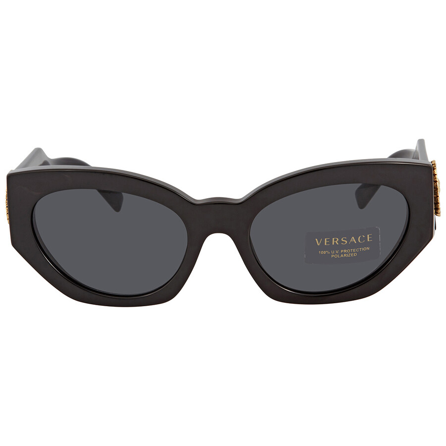 Versace Grey Cat Eye Ladies Sunglasses VE4376B GB1/87 54 8056597119603 ...