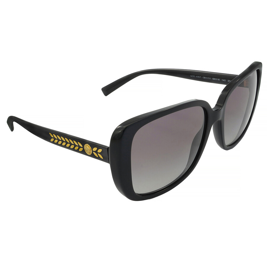 Versace Grey Gradient Square Ladies Sunglasses VE4357 GB111 56 ...