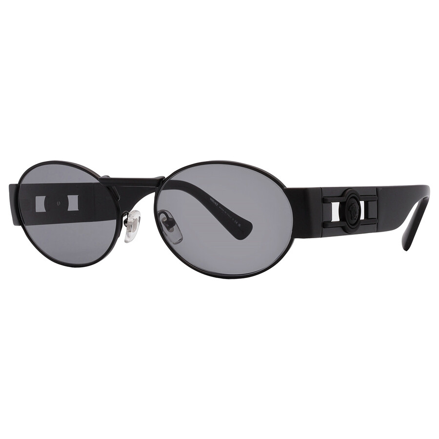 Versace Grey Oval Unisex Sunglasses VE2264 1261/1 56 8056597922388 ...