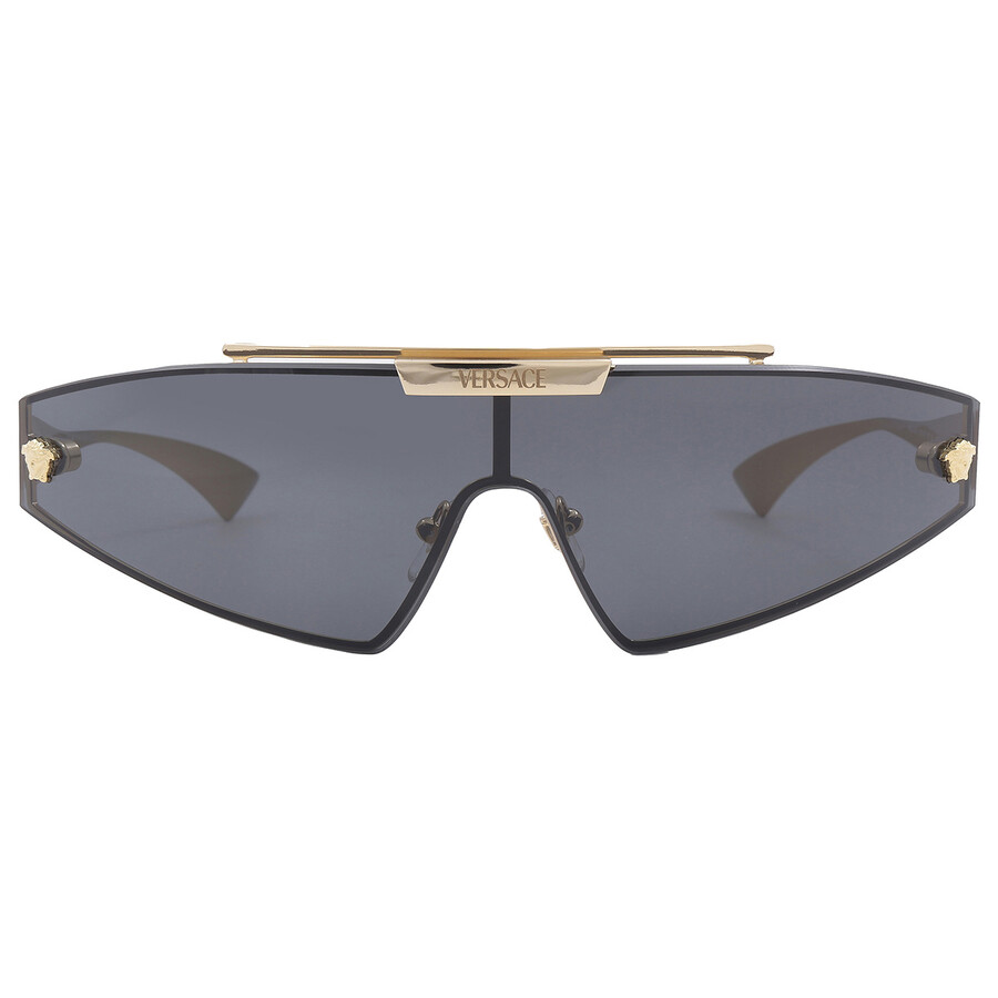 Versace Grey Shield Ladies Sunglasses VE2265 100287 44 8056597943697 ...