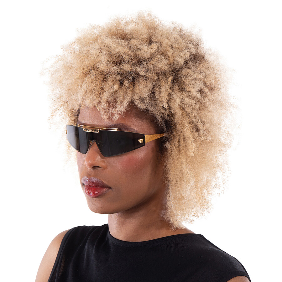 Versace Grey Shield Ladies Sunglasses VE2265 100287 44 8056597943697 ...