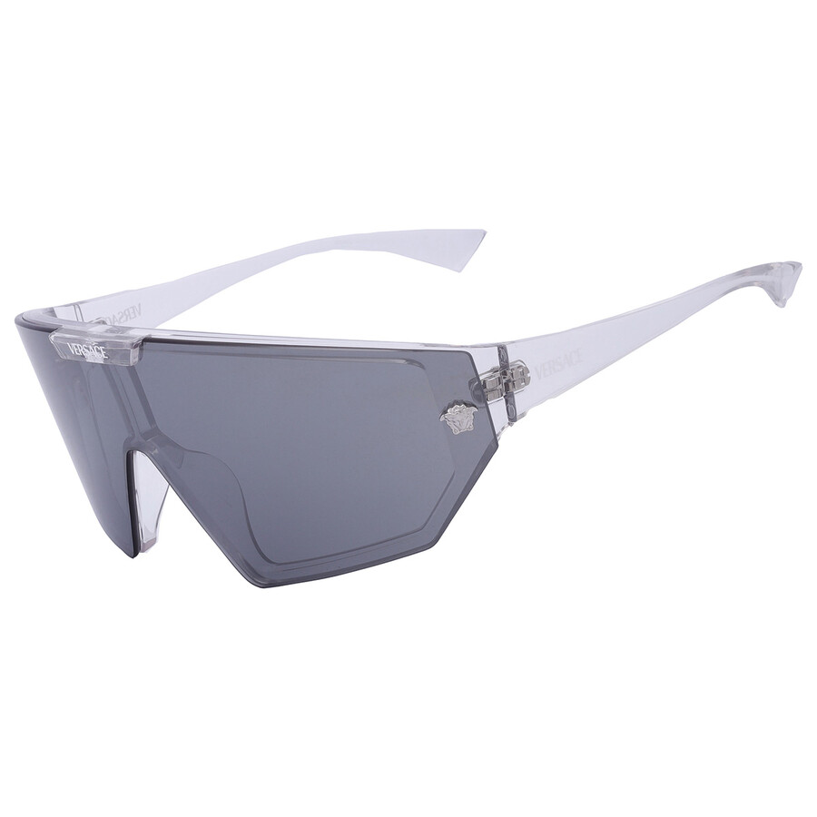 Versace Grey Shield Unisex Sunglasses VE4461 148/6V 47 8056597949613 ...