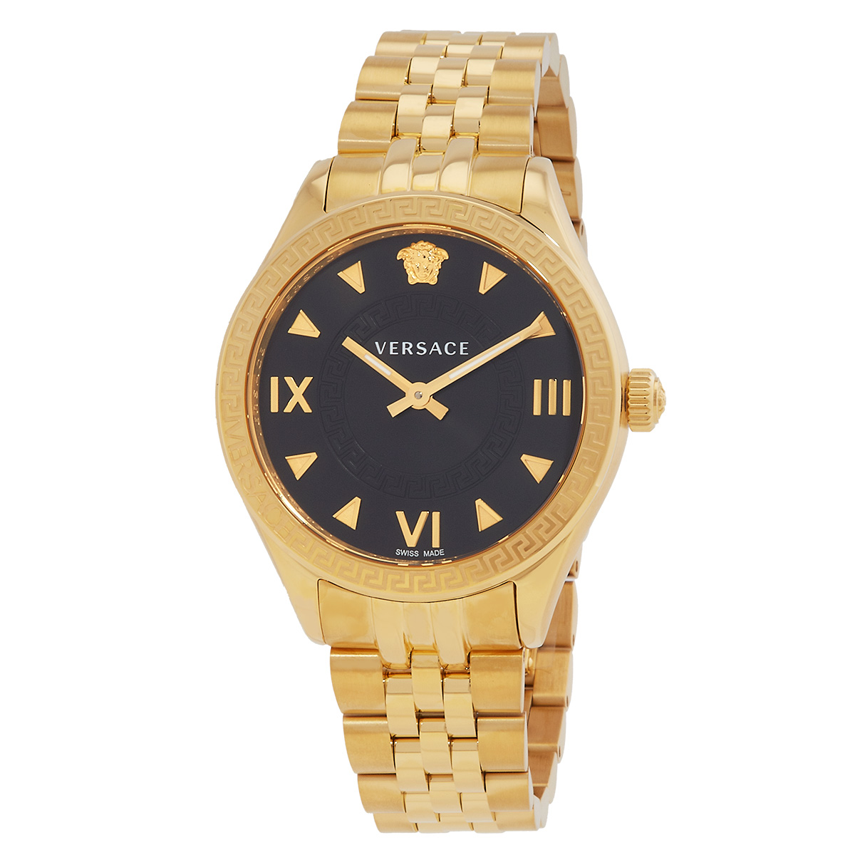 Versace Hellenyium Quartz Black Dial Ladies Watch VE2S00622 ...