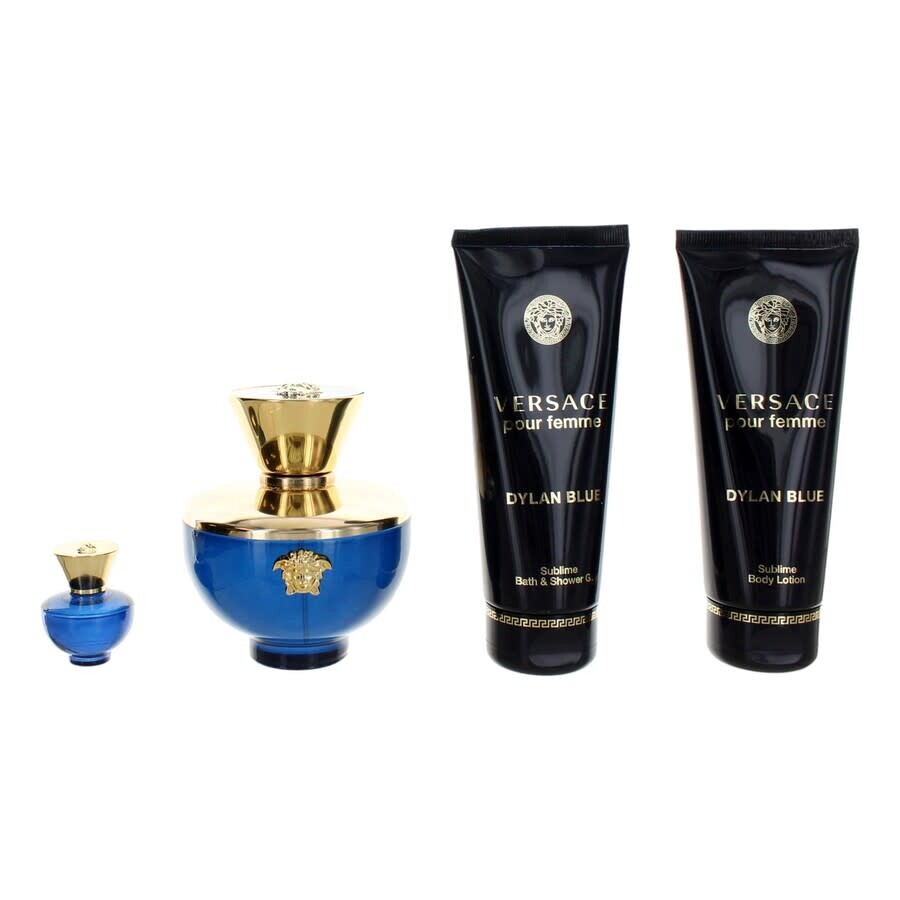 Versace Ladies Dylan Blue Gift Set Fragrances 8011003889082 ...