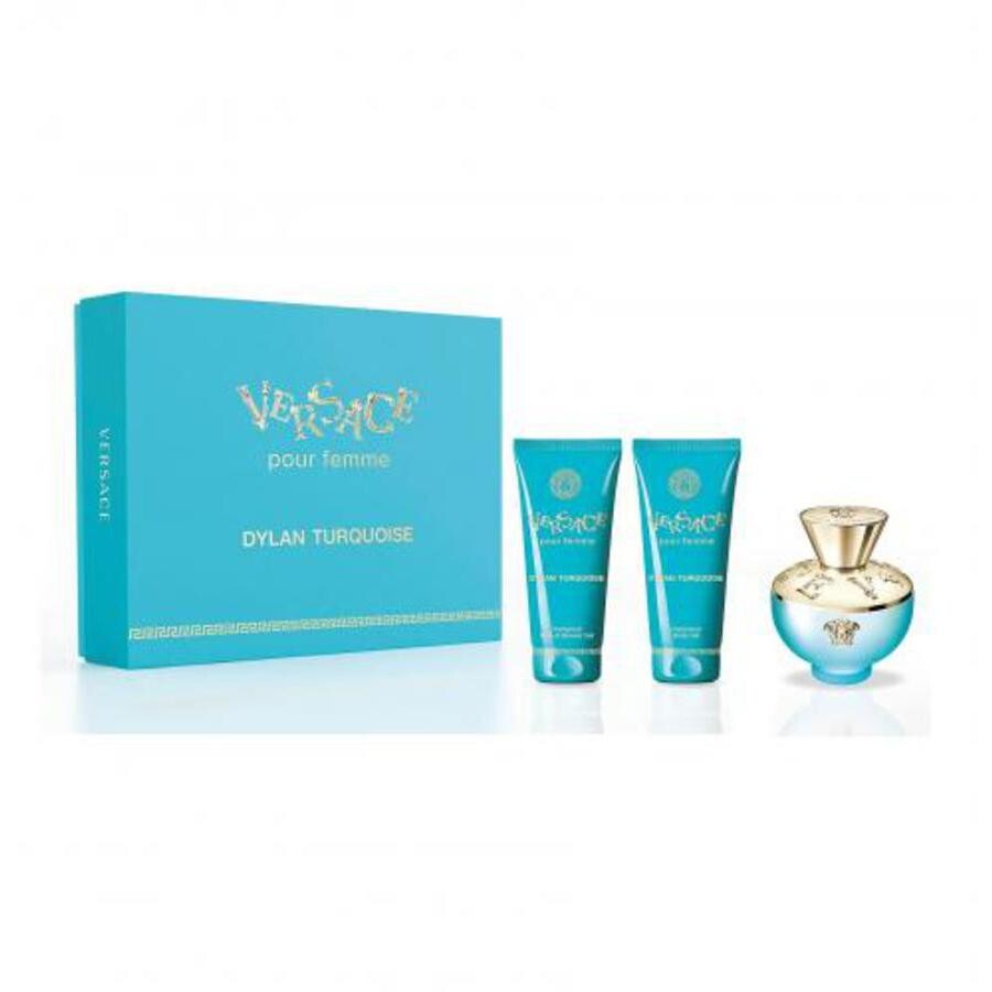 Versace Ladies Dylan Turquoise Gift Set Fragrances 8011003862320 ...