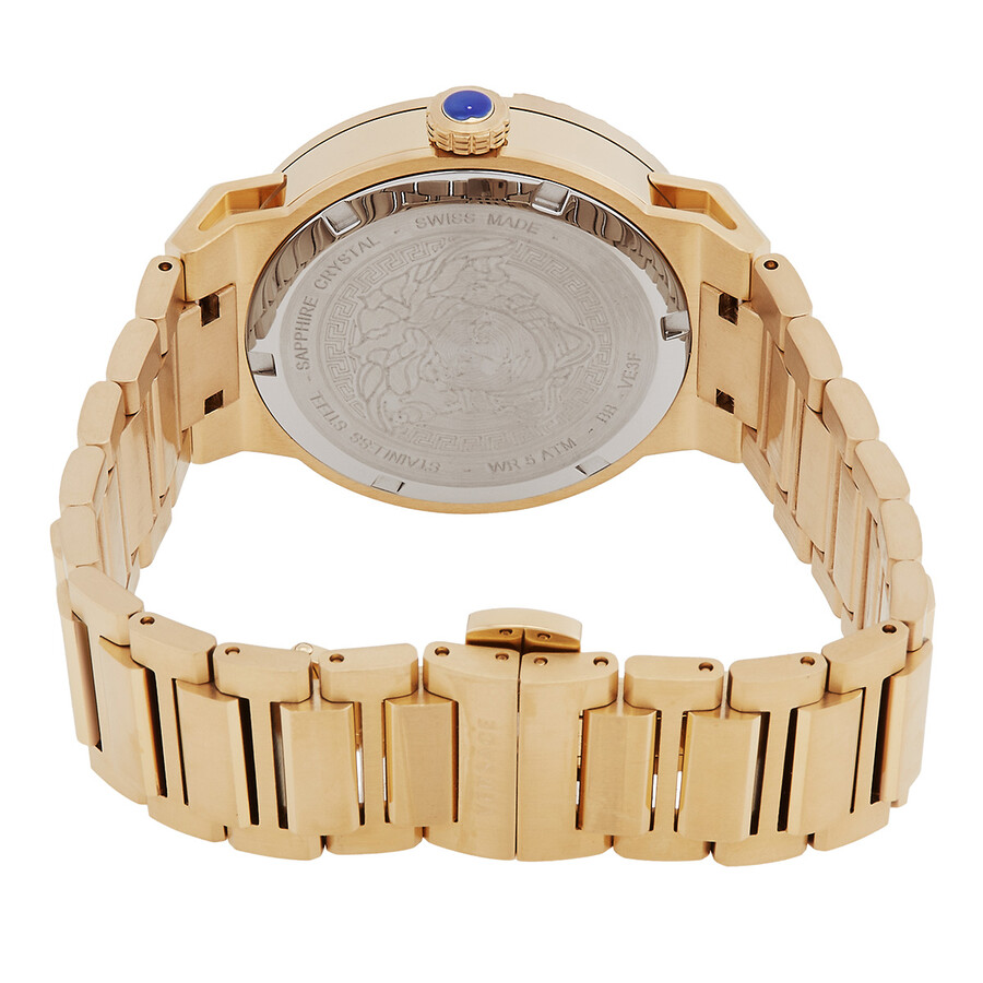 Versace Medusa Infinite Quartz Black Dial Ladies Watch VE3F00522 ...