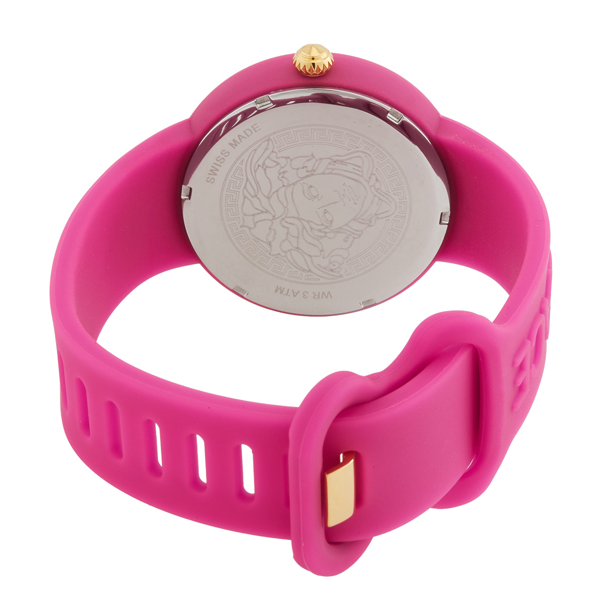 Versace Medusa Pop Quartz Pink Dial Ladies Watch VE6G00323 ...