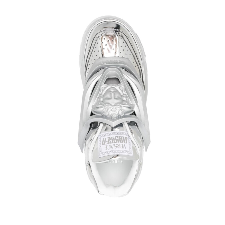 Versace Odissea Caged Rubber Medusa Sneakers, Brand Size 43 (US Size 10 ...