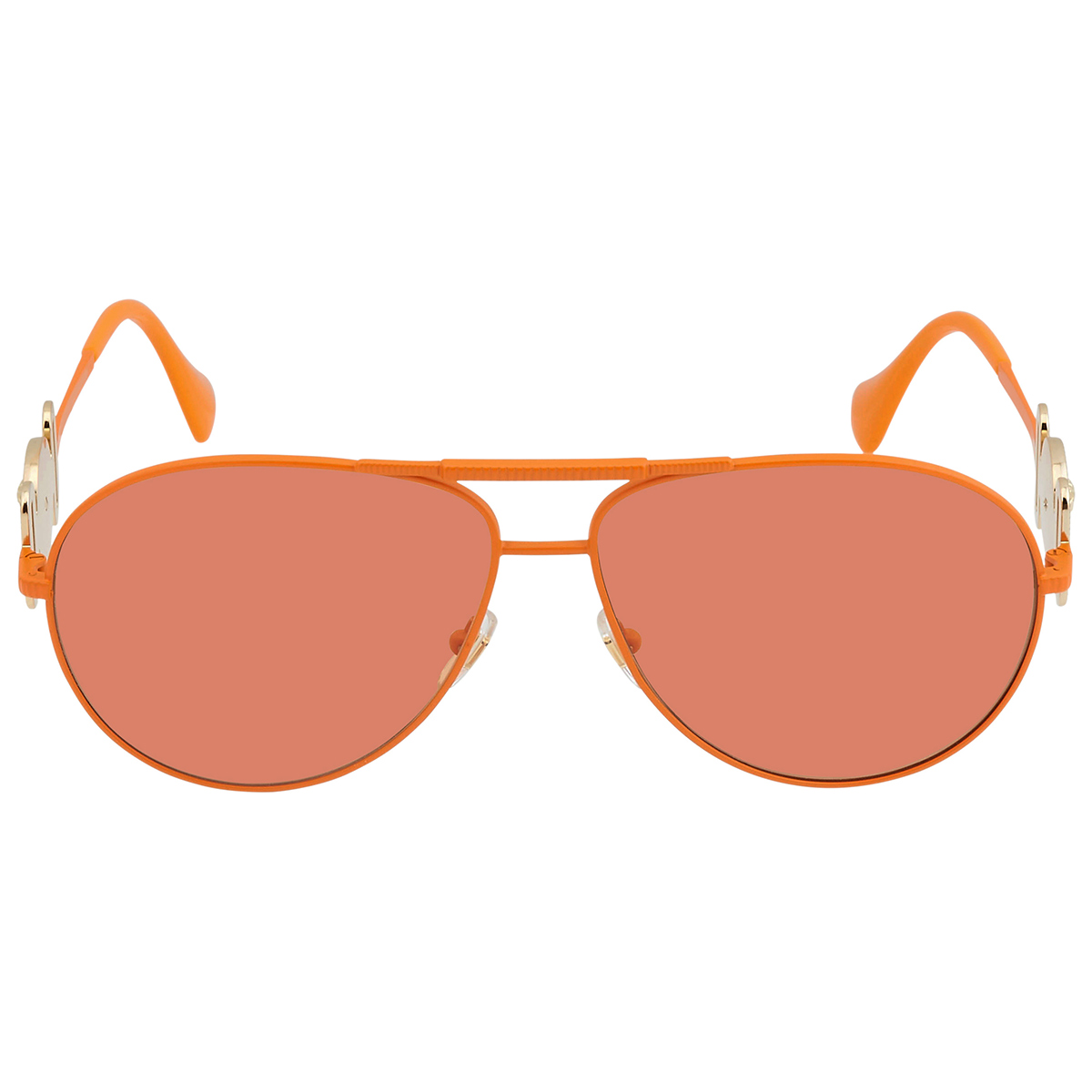 Bright Orange Versace Glasses