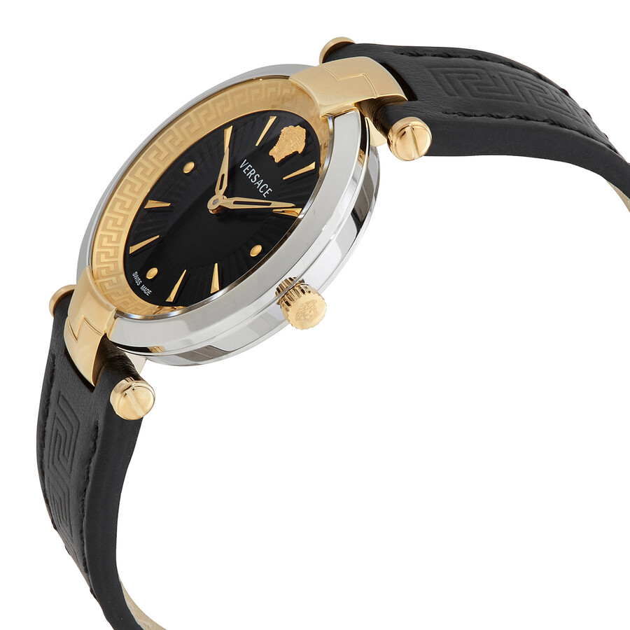 Versace Revive Quartz Black Dial Ladies Watch VE2L00221 7630030587412 ...