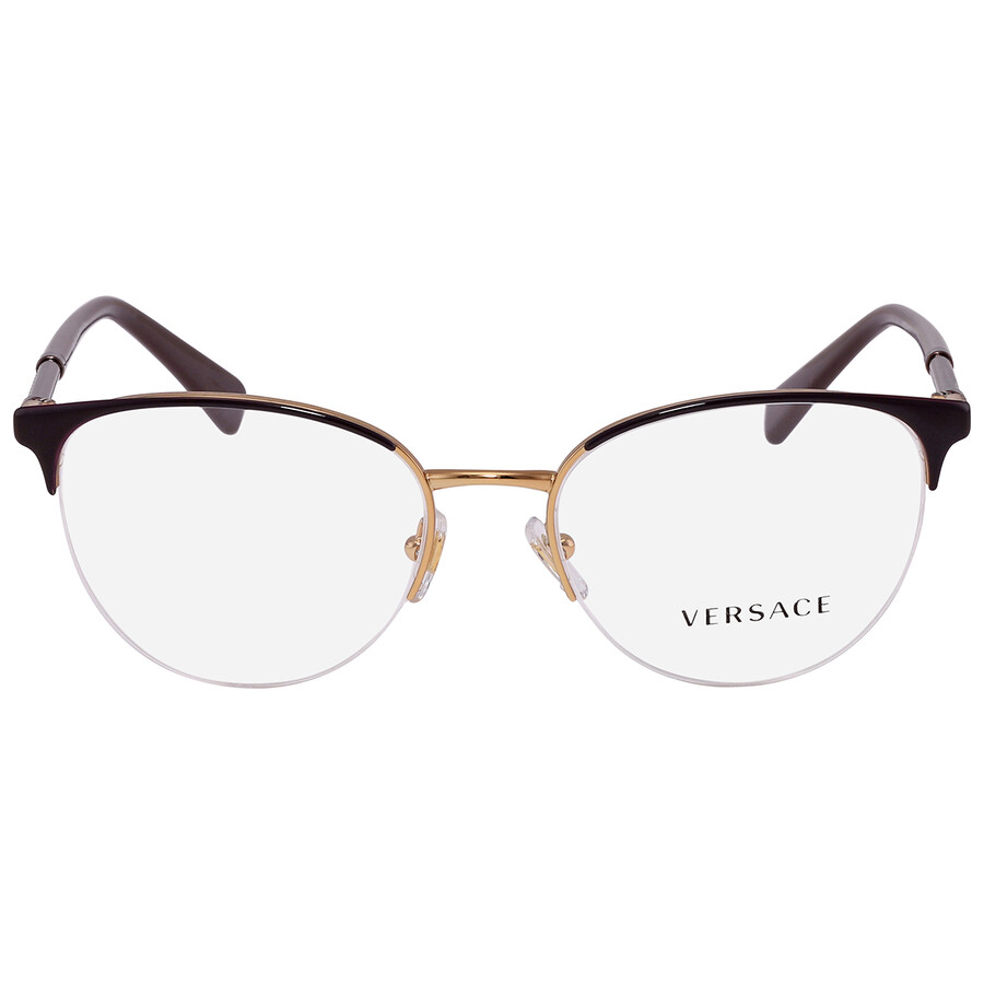 Versace Round Eyeglasses VE1247 1418 52 8053672979381 - Eyeglasses ...