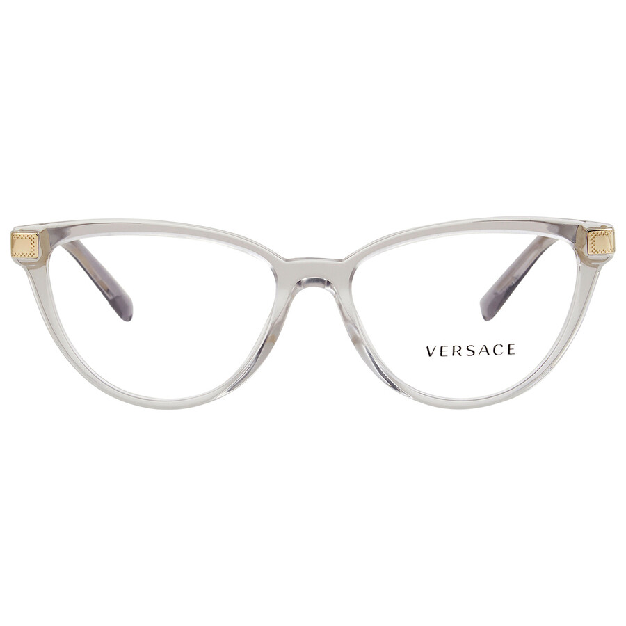 Versace Transparent Cat Eye Ladies Eyeglasses VE3271 5305 54 VE3271 ...