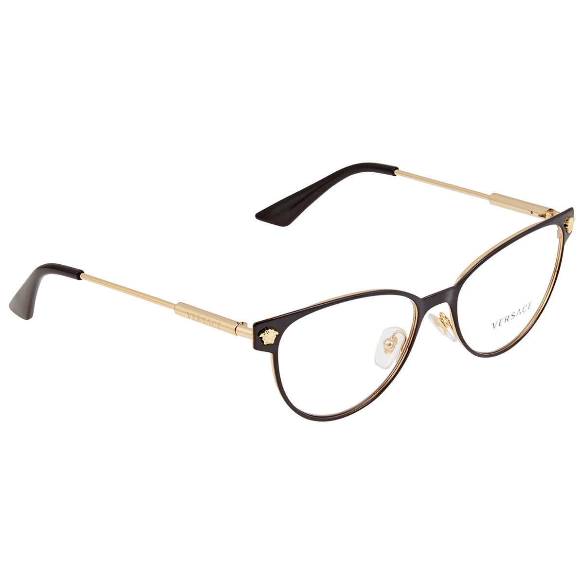 Versace Transparent Phantos Ladies Eyeglasses 0VE1277 1433 54 0VE1277 ...