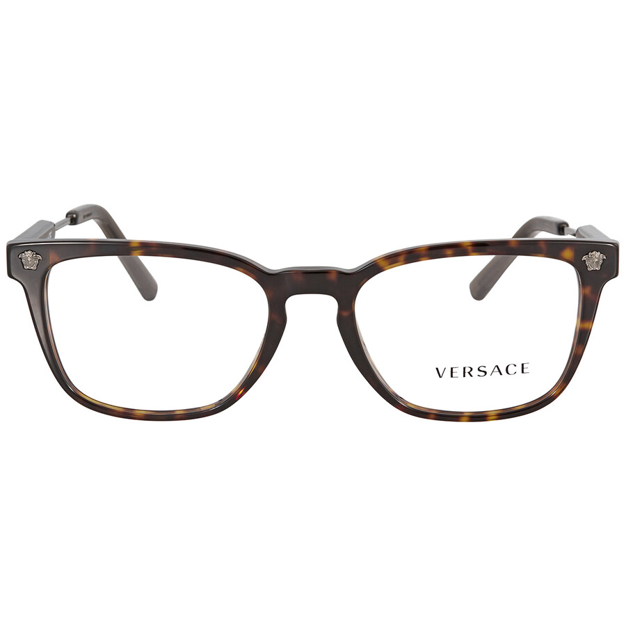 Versace Demo Rectangular Men's Eyeglasses VE3290 5337 52 8056597219709 - Eyeglasses - Jomashop