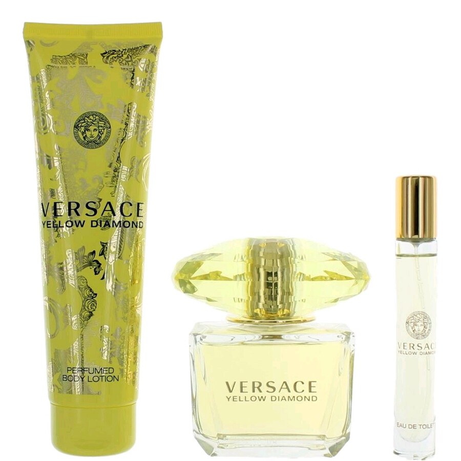 Versace Yellow Diamond / Versace Set (w) 8011003854387 - Fragrances ...