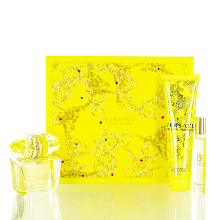 Versace Yellow Diamond / Versace Travel Set (w) 8011003841899 ...