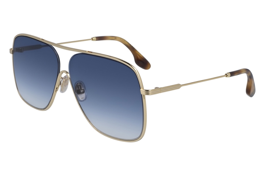 Victoria Beckham Blue Gradient Navigator Ladies Sunglasses VB132S 706 ...