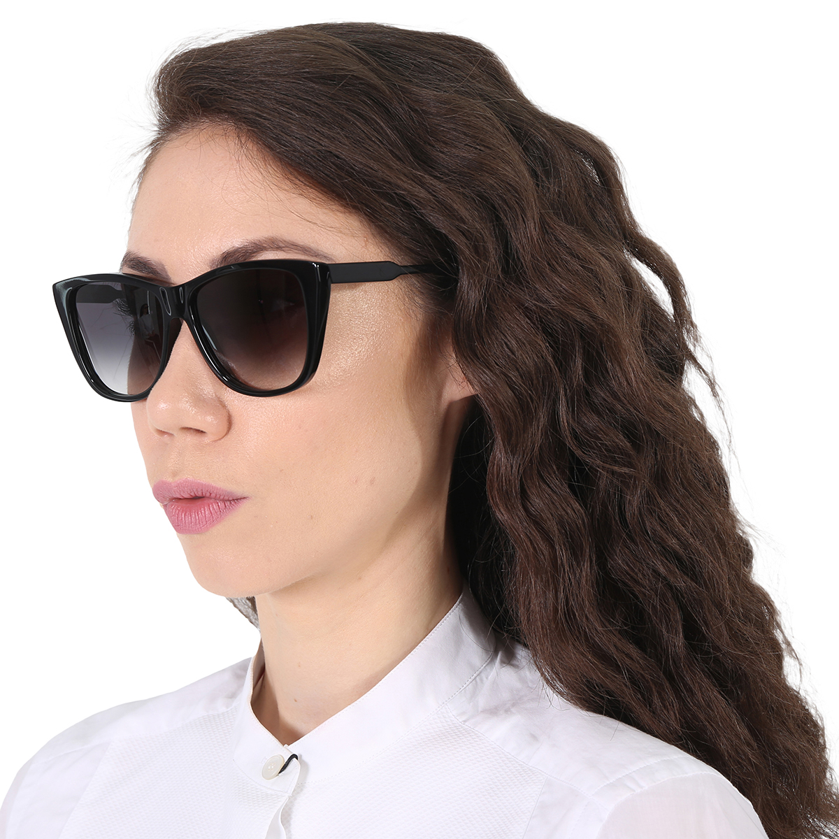 Victoria Beckham Grey Gradient Cat Eye Ladies Sunglasses VB639S 001 57 ...