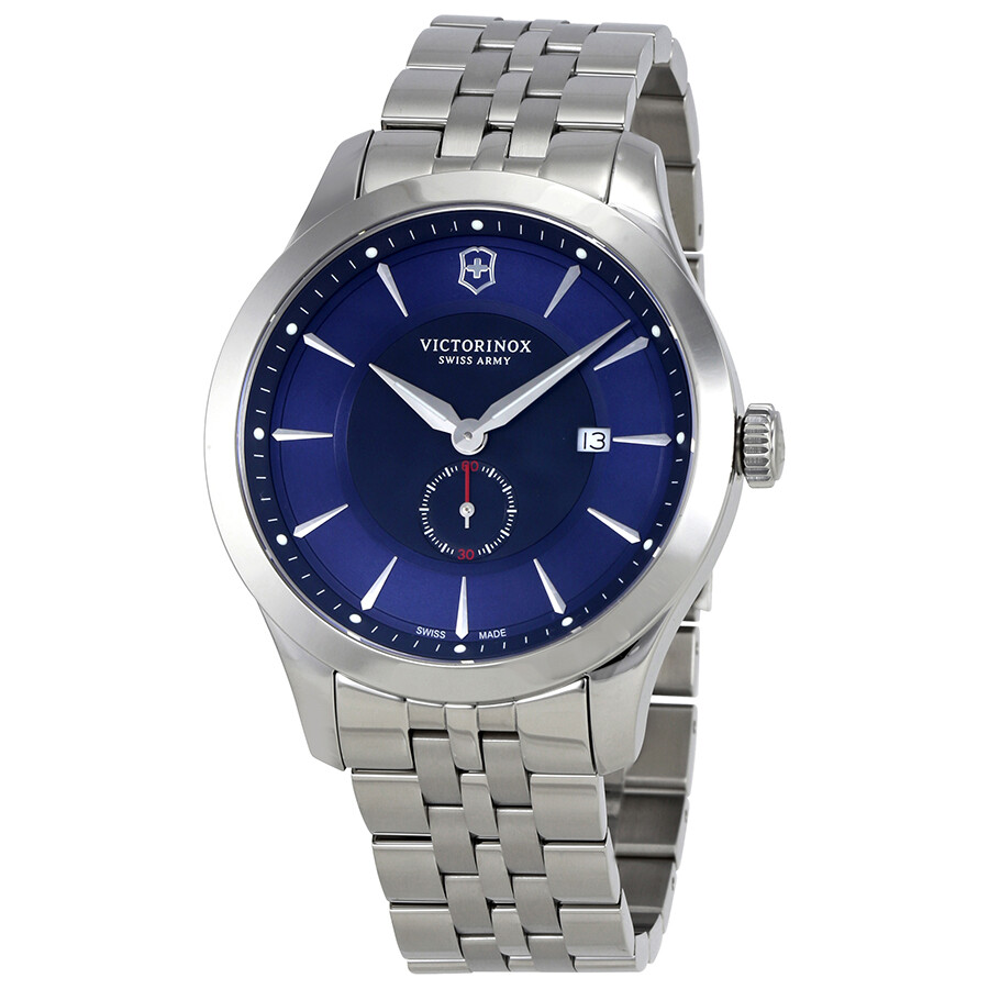 Victorinox Alliance Blue Dial Stainless Steel Men's Watch 241763 ...